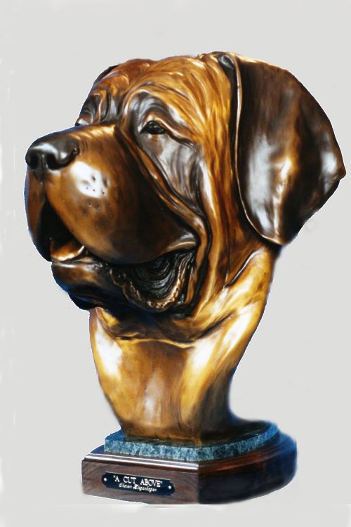Mastiff- Bronze Dog Sculptures - Bronze Sculpture and Dog Art